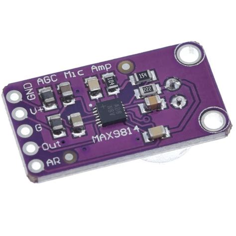 Module With Electret Microphone And Amplifier Kamami On Line Store