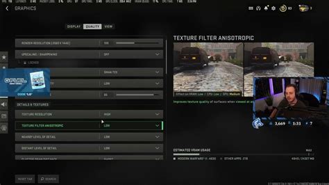 Mw2 Graphic Settings Youtube