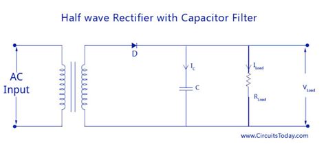 Electronics P S Diagrams Of Rectifier Filter Combination