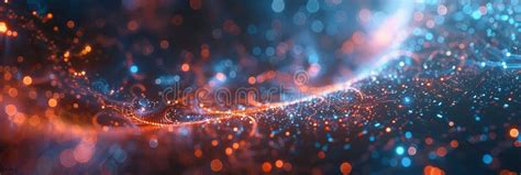 An Abstract Visualization Depicting Big Data Streams Complex Graphs And Digital Interfaces