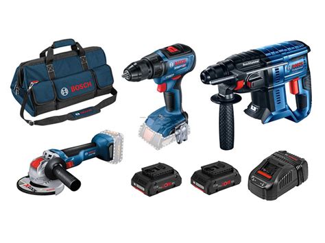 Набор аккумуляторного инструмента BOSCH PRO в сумке (6 пр.) (GBH 180 LI ...