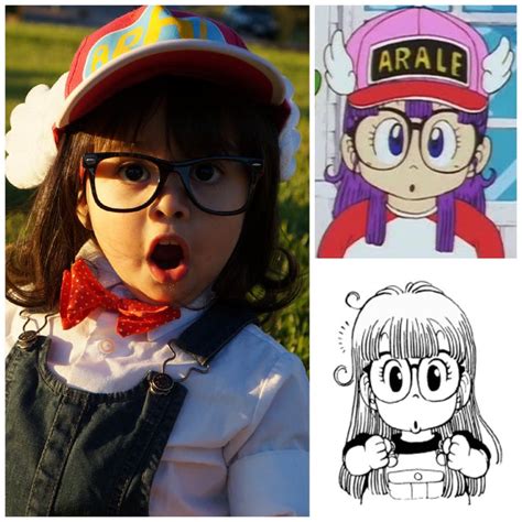 Arale Norimaki Anime Cosplay Ilustraciones
