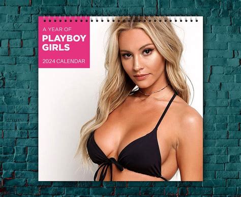 Playboy Girls Calendar 2024 Celebrity Calendar Playboy Girl Etsy Canada
