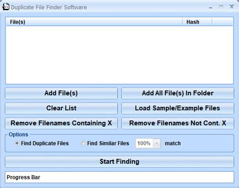 Duplicate File Finder Software