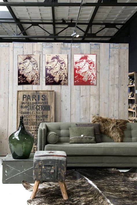 Industrial Interior Design Rustic Cabin Ideas