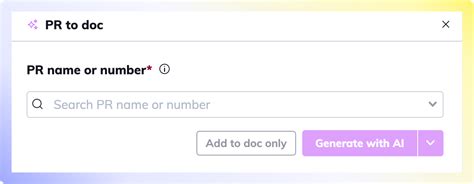 Create Doc From Pull Request With Ai 🏊 Swimm Developer Community