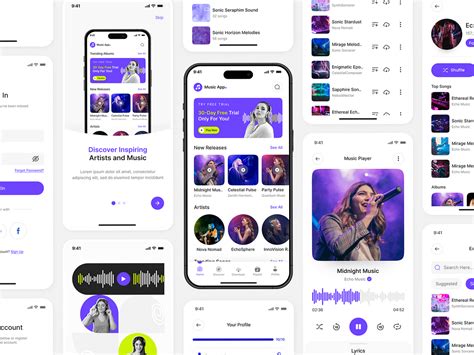 Music Player Mobile App Uiux Design Figma By Insightlancer Medium