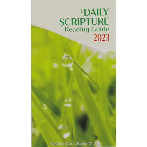 Daily Scripture Reading Guide 2023 Shopee Philippines