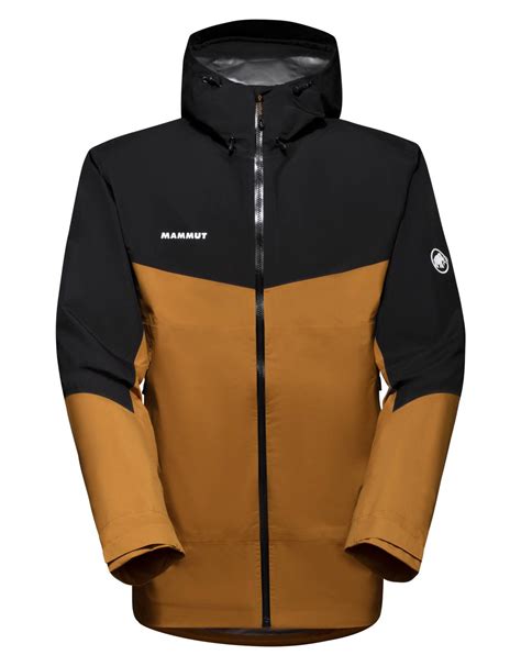 Mammut Convey Tour Hs Hooded Jacket Men Cheetah Black Wandeljassen