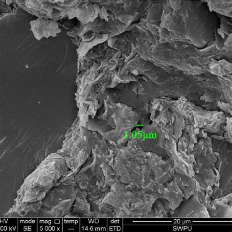 The Surface Of The Natural Shale Core Download Scientific Diagram