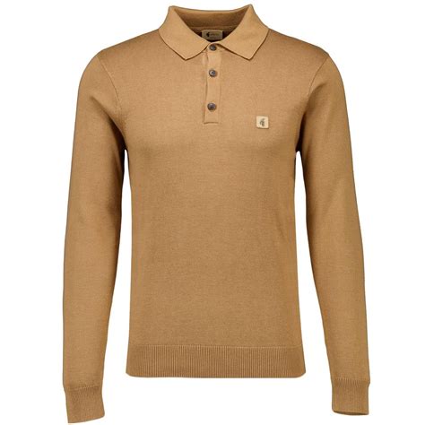 Francesco Gabicci Vintage Retro Knit Nutmeg Polo