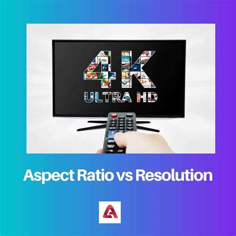 Aspect Ratio Vs Resolution Difference And Comparison