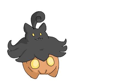 Pumpkaboo Pokemon Drawn By Dinodoggie Danbooru