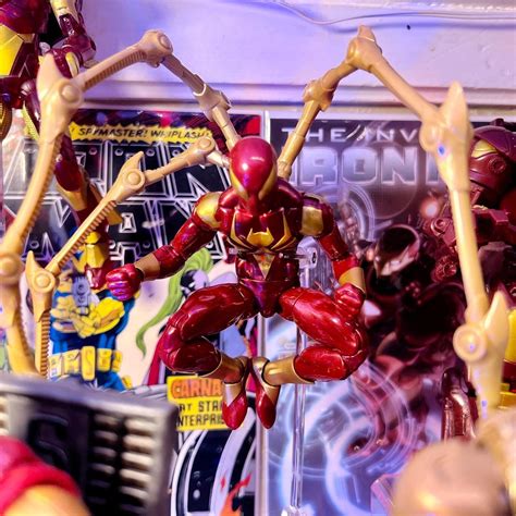 my iron man display part 2 r marvellegends