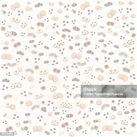 벡터 그림 카푸치노 커피 라 떼 비스킷 커피 콩 엽서 포스터 포스터 비즈니스 카드 메뉴 레시피 서식 파일에 대 한 베이킹과 에스프레소 한 잔 텍스처와 아름 다운 배경 0명에