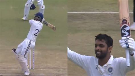 Watch Pratham Singh Hits 14 Runs Off An Over To Get To His Hundred In