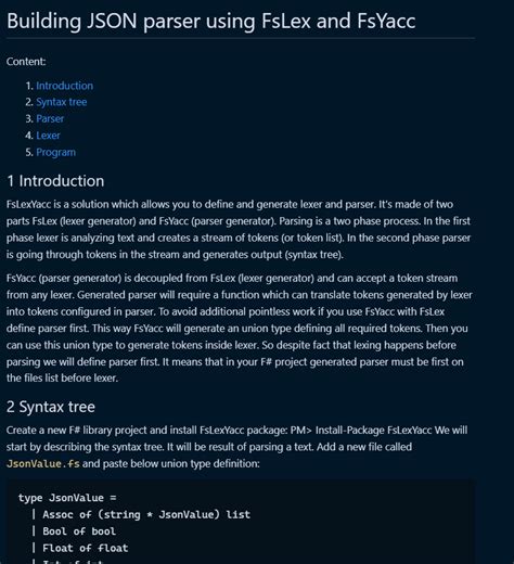 Docs Fix Issue With Headers In Json Parser Example By Belczyk · Pull