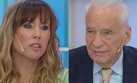 Tensión En Vivo Por Lo Que Le Dijo Alberto Cormillot A Su Esposa A Casa El Destape