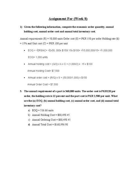 Assignment Week 8 Pdf Technology And Engineering
