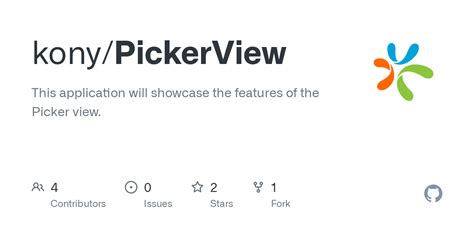 GitHub Kony PickerView This Application Will Showcase The Features Of The Picker View