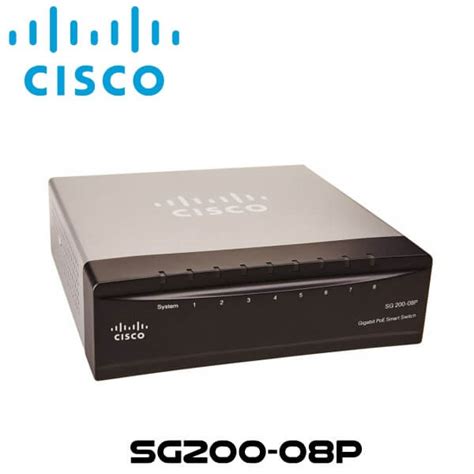 Cisco Sg200 08p Network Switch Dubai