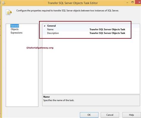 Transfer Sql Server Objects Task In Ssis