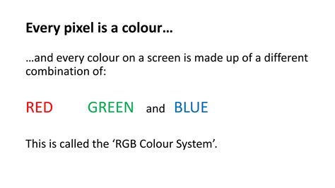 Hexadecimal Colours Ppt