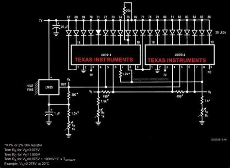 Make This Temperature Indicator Circuit With Sequential Led Display