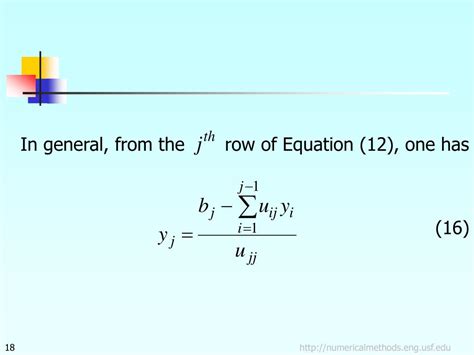 Ppt Numerical Methods Part Cholesky And Decomposition Numericalmethodsengf Powerpoint