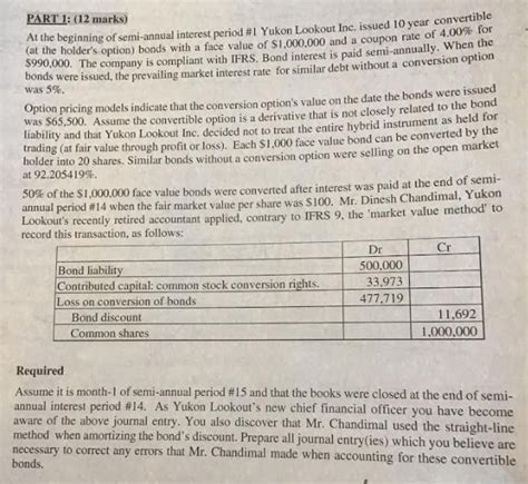 Part 1 12 Marks At The Beginning Of Semi Annual