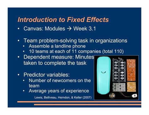 Mixed Effects Models Fixed Effects Pdf Resume Writing And Advice Job Search