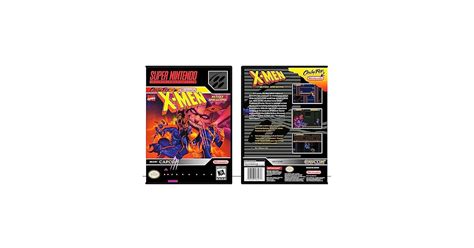 xmen mutant apocalypse nintendo snes games database