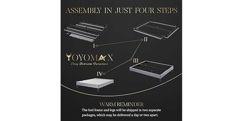 Yoyomax Queen Size Bed Frame