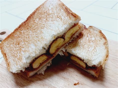 간단토스트 땅콩버터바나나토스트 레시피