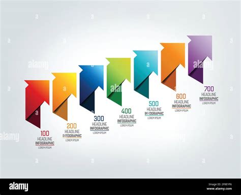 Timeline Arrow Scheme Infographic Stock Vector Image Art Alamy