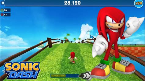 Knuckles Sonic Dash Khám Phá Những Phiên Bản Đặc Biệt Của Chiến Binh Echidna