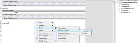 C Receiving Parameters In Crystal Report Using Aspnet 20 Stack