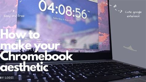 How To Make Your Chromebook Aesthetic Diy Aesthetic Chromebook Cute Google Extensions In