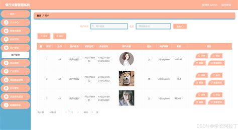 java毕业设计 基于springboot的餐厅点餐管理系统【代码 论文 ppt】 csdn博客