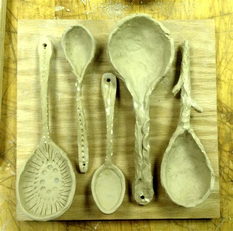 Ceramic Spoons Heidi Chun Ceramic Spoons Hand Built Pottery