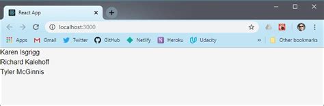 Udacity React Fundamentals By James Priest