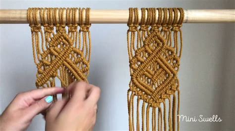 macramé tutorial a fun macrame pattern macrame tutorial macrame patterns macrame design