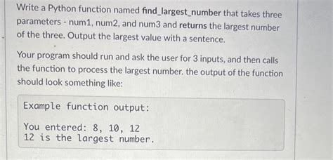 Solved Write A Simple Python Program That Asks For A String
