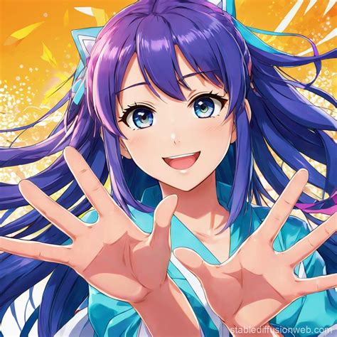 Waving Hello Gesture Stable Diffusion Online