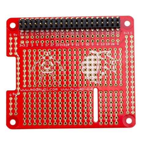 ModMyPi Raspberry Pi Prototyping HAT Buy In Australia CE05841 Core Electronics