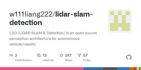 Lidar Slam Detection Docs Detect Md At Main W Liang Lidar Slam Detection GitHub