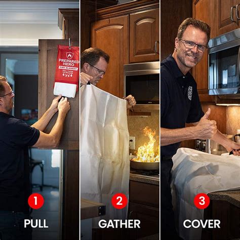 What Is A Fire Blanket Prepared Hero