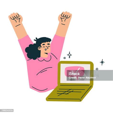 생산적인 작업 흐름 와 여자 기뻐하고 응원 와 성공 관리 작업 벡터 일러스트 개발에 대한 스톡 벡터 아트 및 기타 이미지 개발 개선 겨냥 Istock