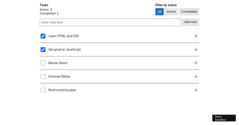 Goit React Textbook Lesson 12 Redux Toolkit Actions Codesandbox