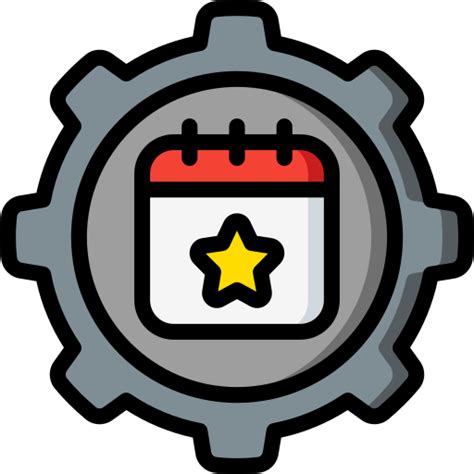 Cog Basic Miscellany Lineal Color Icon